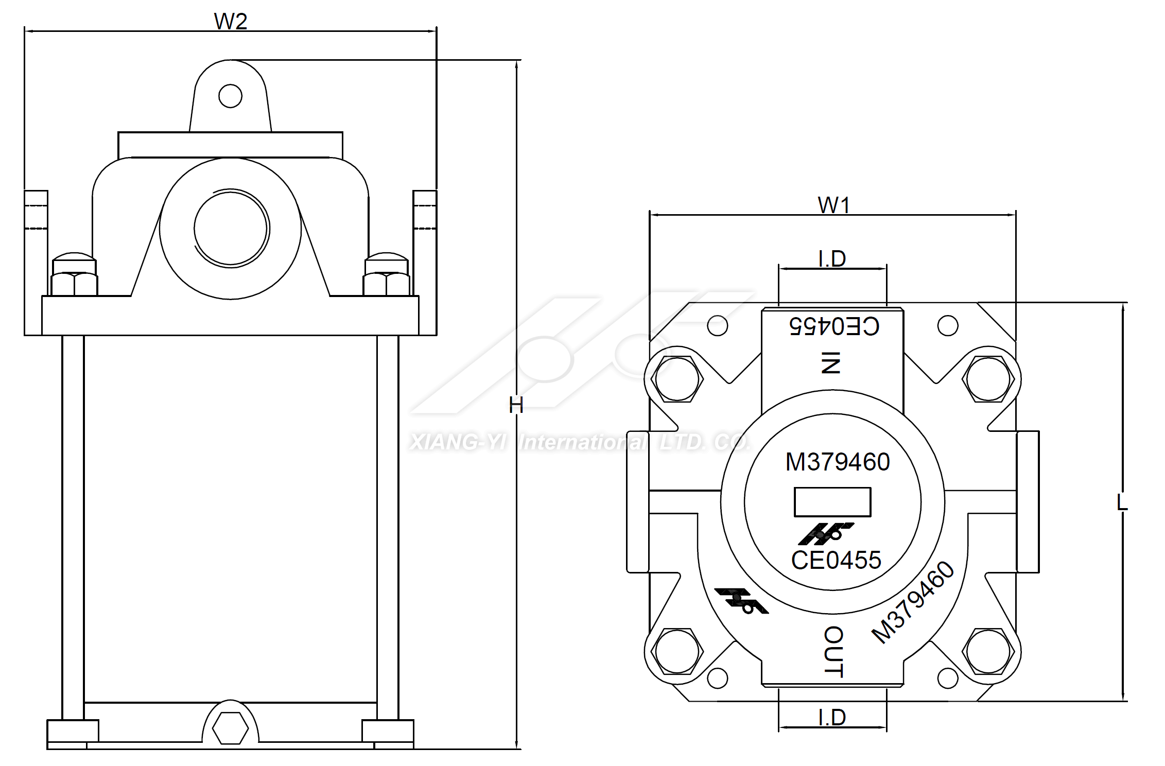 Bronze Sea water Strainer ball valve brass bronze